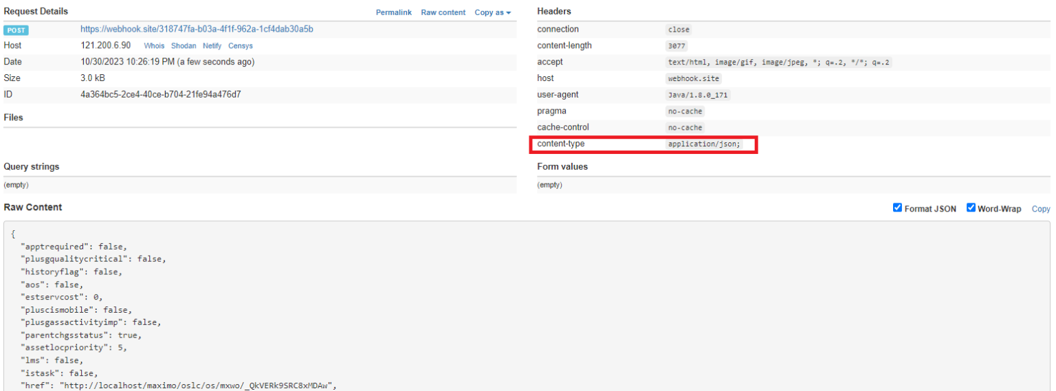 How to override HTTP headers for integration end-point with Automation Script? Maximo Consultant ...