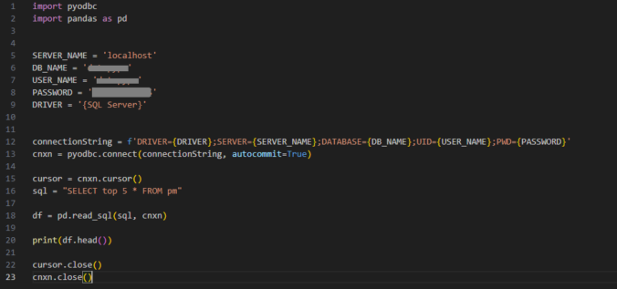 PYODBC – Login Timeout Expired error Relia App Development & Consulting